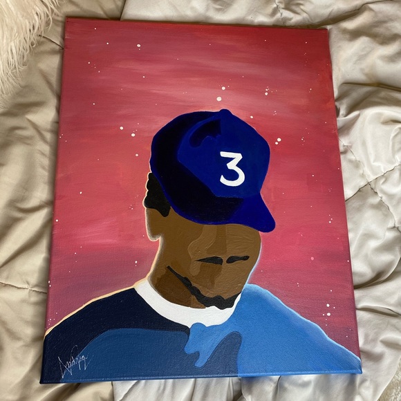 Other | Original Chance The Rapper Painting By Me | Poshmark